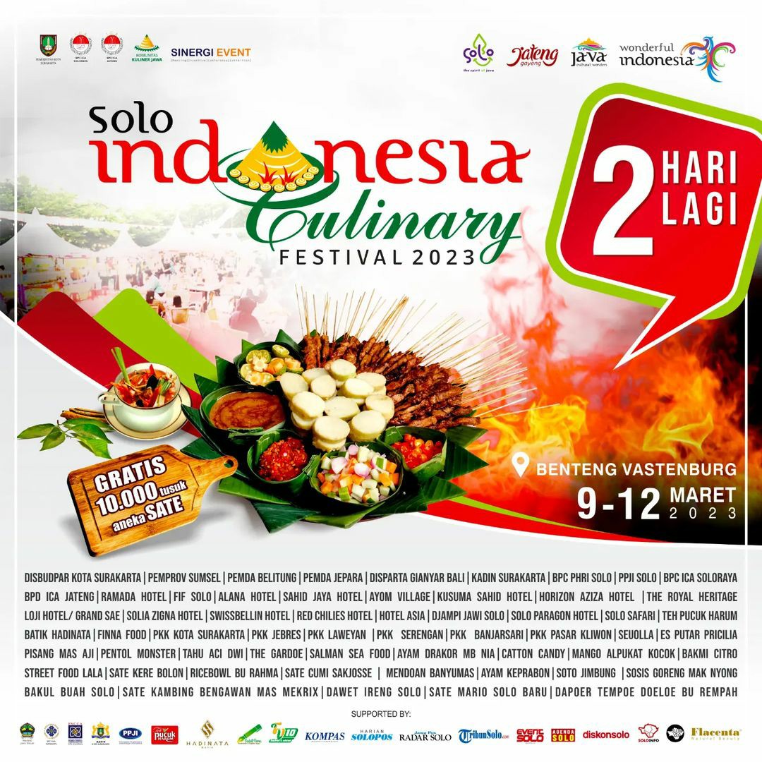 Ramaikan Event Solo Indonesia Culinary Festival 2023 - Update Solo Info