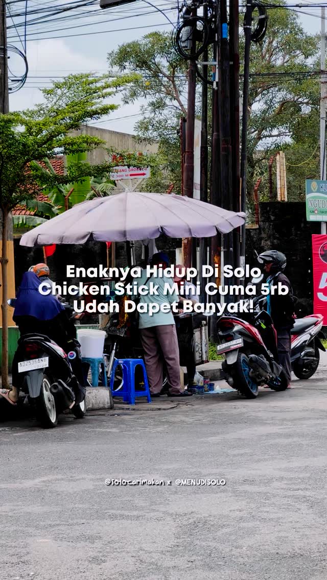 Cobain Kuliner Chicken Stick Mini 5 Ribu Pak Sugeng di Solo - Update ...